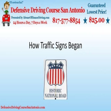 Traffic Signs | PPTX