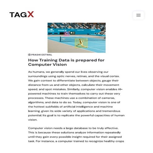 How Training Data is prepared for Computer Vision.pdf