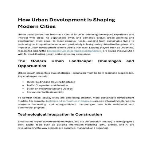 How Urban Development Is Shaping Modern Cities.pdf