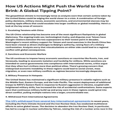 global impact on middle east crisis. ppt | PDF