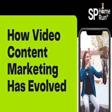 How Video Content Marketing Has Evolved | PDF | Video Production ...