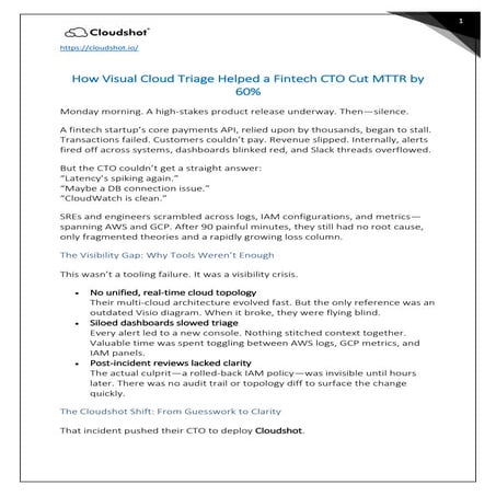 How Visual Cloud Triage Helped a Fintech CTO Cut MTTR by 60%.pdf