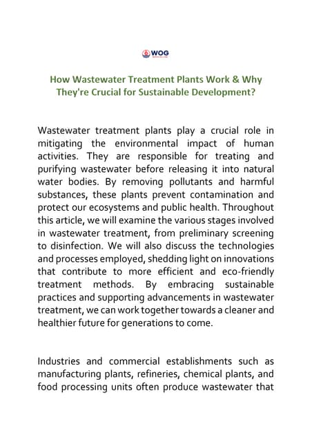 SEWAGE TREATMENT PLANT PPT.pptx | Home & Garden