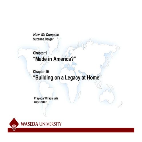 How We Compete (Chapter 9&10) | PPT