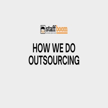 Staff Boom: How We Do Outsourcing | PDF