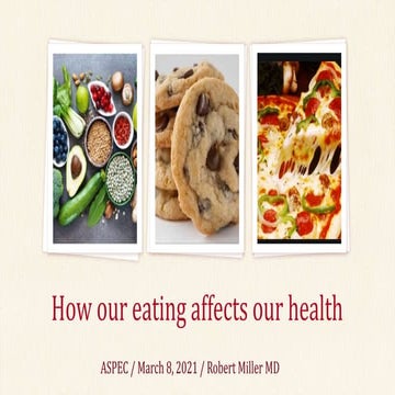 How we eat affects our health | PPTX