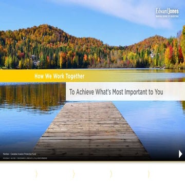 Edward Jones - How We Work Together With Our Clients | PDF