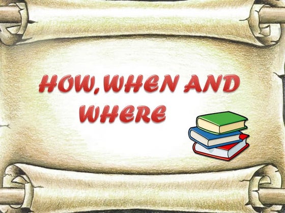 How, When And Where - Class 8 - History - (Social Studies) | PPTX
