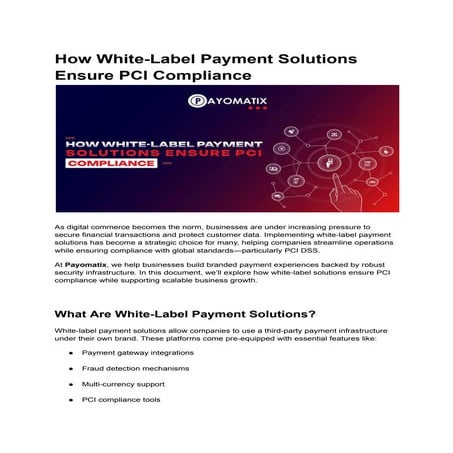 How White-Label Payment Solutions Ensure PCI Compliance.pdf