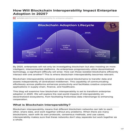 How Will Blockchain Interoperability Impact Enterprise Adoption in 2025.pdf