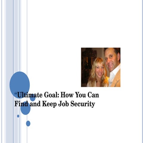 How You Can Find And Keep Job Security | PPT