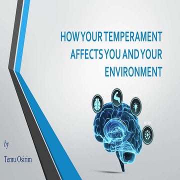 How your temperament affects you and your environment copy | PPSX