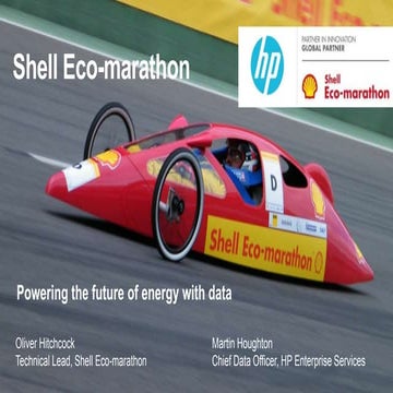 Big Data Expo 2015 - HP Shell Eco-marathon | PPTX