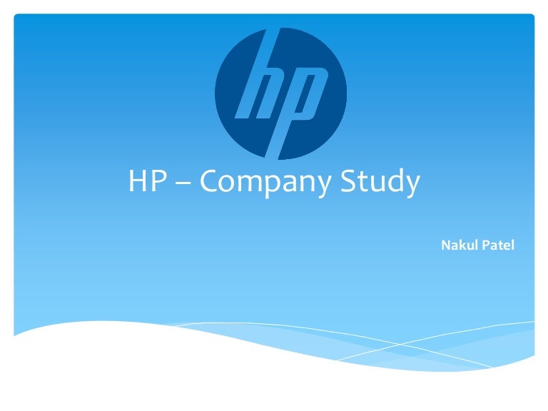HP - Company Overview