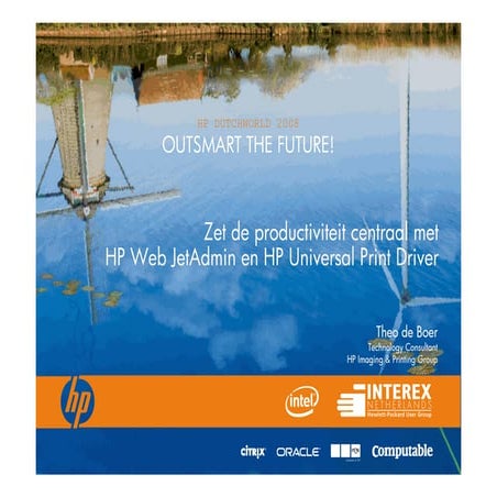 HP Web Jet Admin En Universal Print Driver - Theo De Boer | PDF
