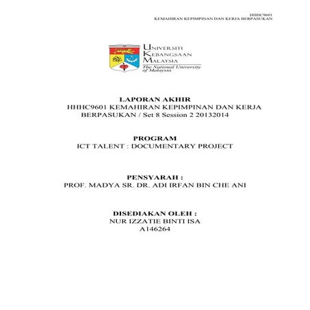 HP6 : Leadership and Teamwork | PDF