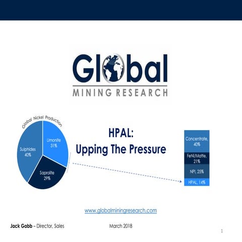 Global Mining Research - HPAL: Upping the Pressure | PDF