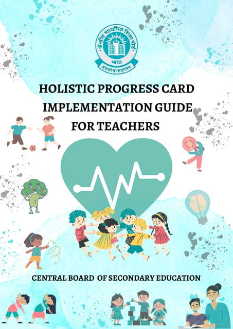 Holistic Progress Card - Vidyalaya School Software | PPTX