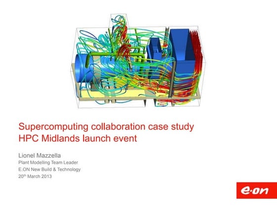 HPC Midlands Launch - Introduction to HPC Midlands | PPT