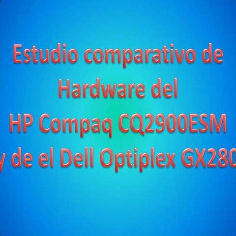 Comparacion de software | PPTX