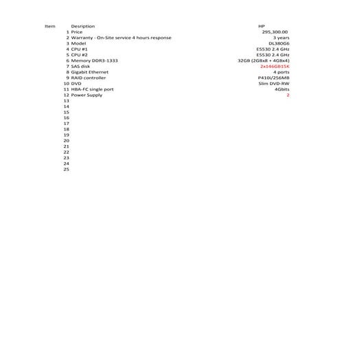 Hp&Dell Side By Side | PDF