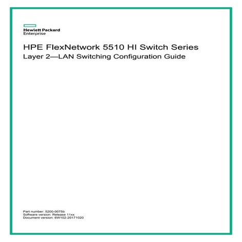 HP 1920 24G Switch - JG924A Datasheet | PDF