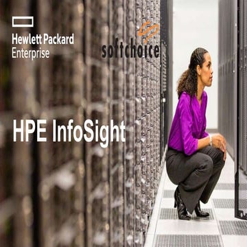 HPE Infosight: introduction & demo | PPTX