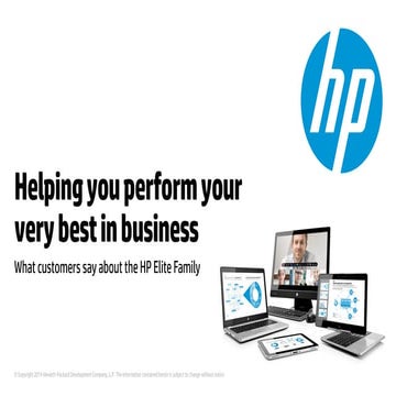 HP Elite Customer Success Stories | PDF | Laptops | Computing