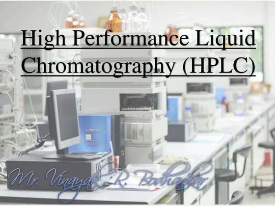 instrumentation of HPLC | PPTX | Chemistry | Science