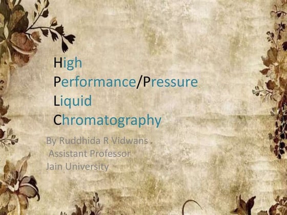 pKa and log p determination | PPTX