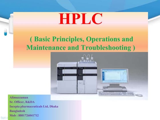 HPLC Trouble Shotting | PPT