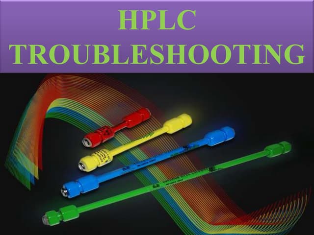 Hplc troubleshooting converted | PDF