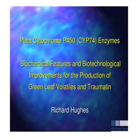 Hpl Ibio Dalian 2010 Richard Hughes | PDF | Genetics | Science
