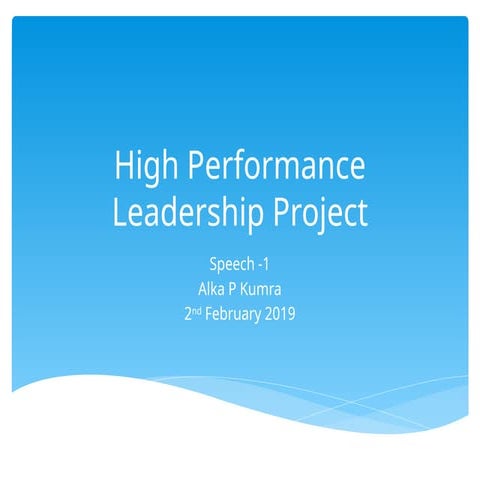High Performance Leadership Presentation1.pptx
