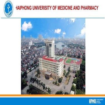 Hai Phong University of Medicine and Pharmacy introduction 2023 | PDF