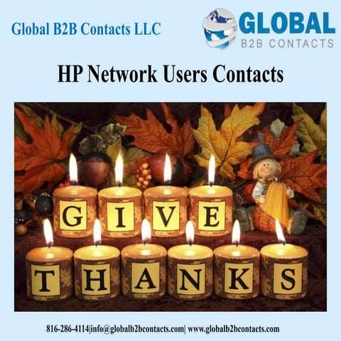 Hp network users contacts | PPT