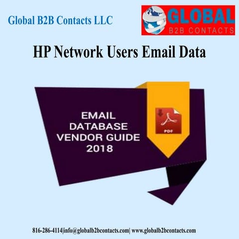 Hp network users email data | PPT