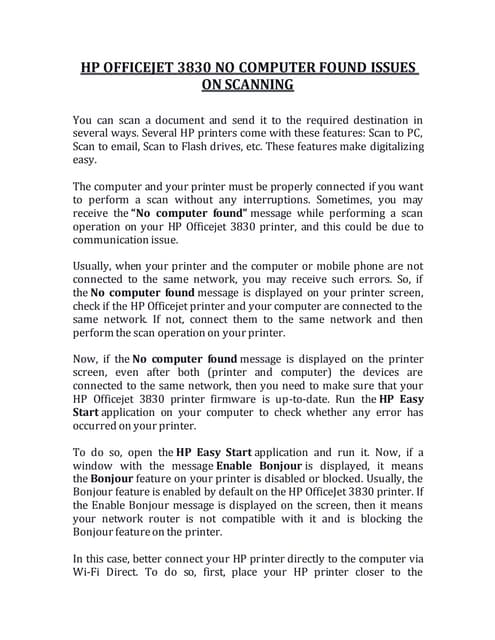 How Do I Connect HP Officejet Pro 8600 to Wi-Fi? | PPT