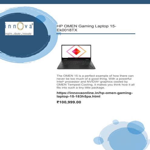 Hp omen gaming laptop 15 | PDF