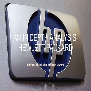 Hp presentation | PPTX