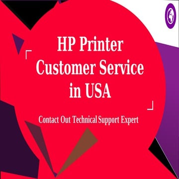 Hp printer customer care number | PPT