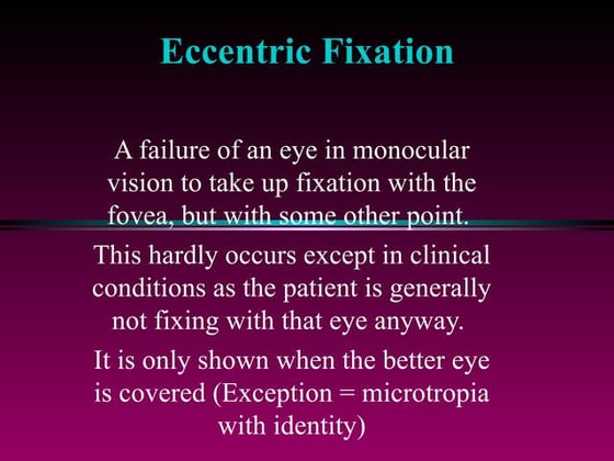 Near point and far point of accommodation | PPTX | Eye and Vision Conditions | Diseases and ...