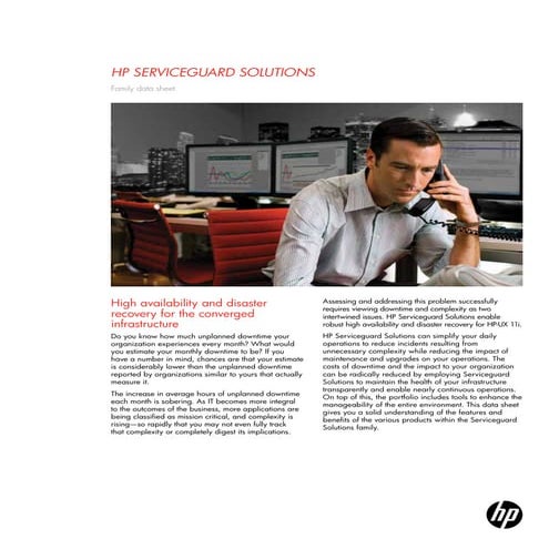 Hp serviceguard | PDF