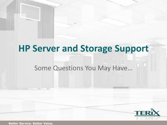 Configure raid on an hp server | PDF
