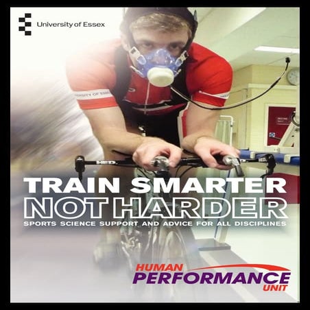 Human Performance Unit - Train Smarter | PDF