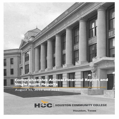 Houston Community College: AFR 2015 - 2016 | PDF