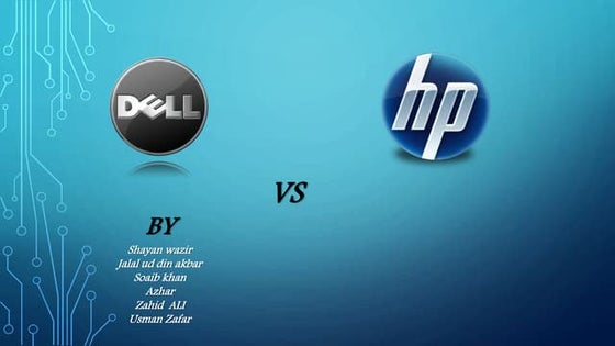 Slides on Overview of Hewlett-Packard (HP).pptx
