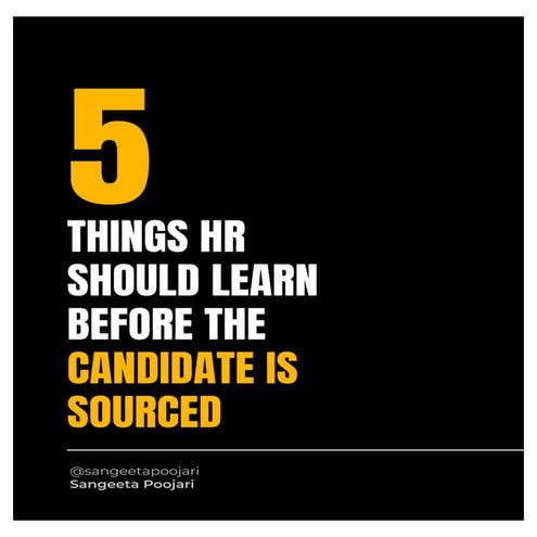 HR SOURCING | PDF | Career Advice | Careers