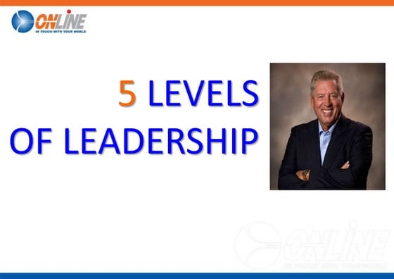 The five levels of leadership | PPT