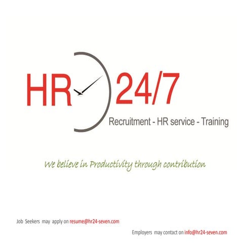 Hr 24.7 introduction brochure | PDF